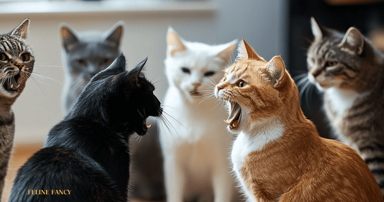 Cats and Fighting | How to Stop Cats Fighting – Feline Fancy
